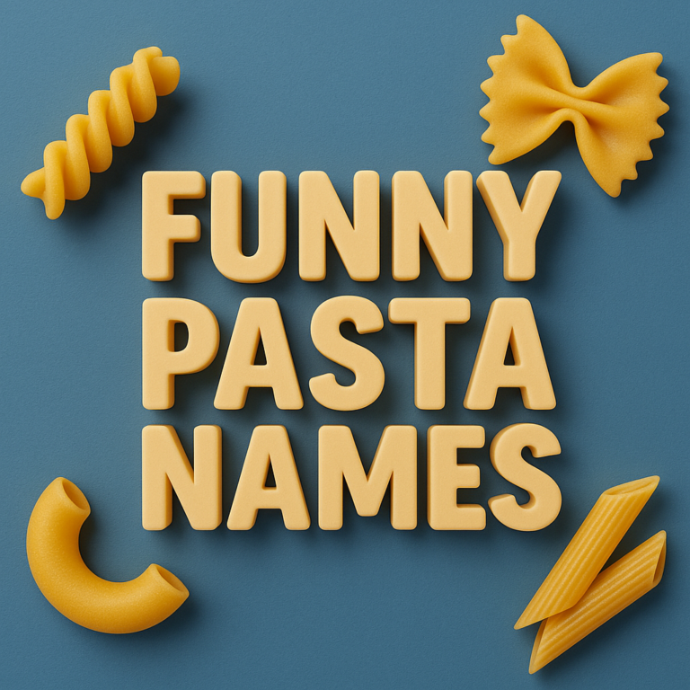 The Ultimate Guide to Funny and Creative Pasta Dish Names